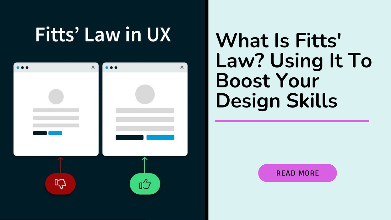 What is Fitts' Law? How Can It Help Improve The Design?